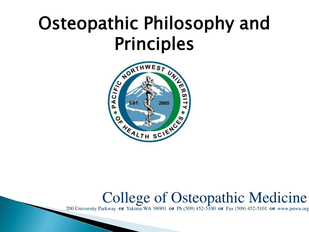 PPT - Osteopathic Philosophy and Principles PowerPoint Presentation ...