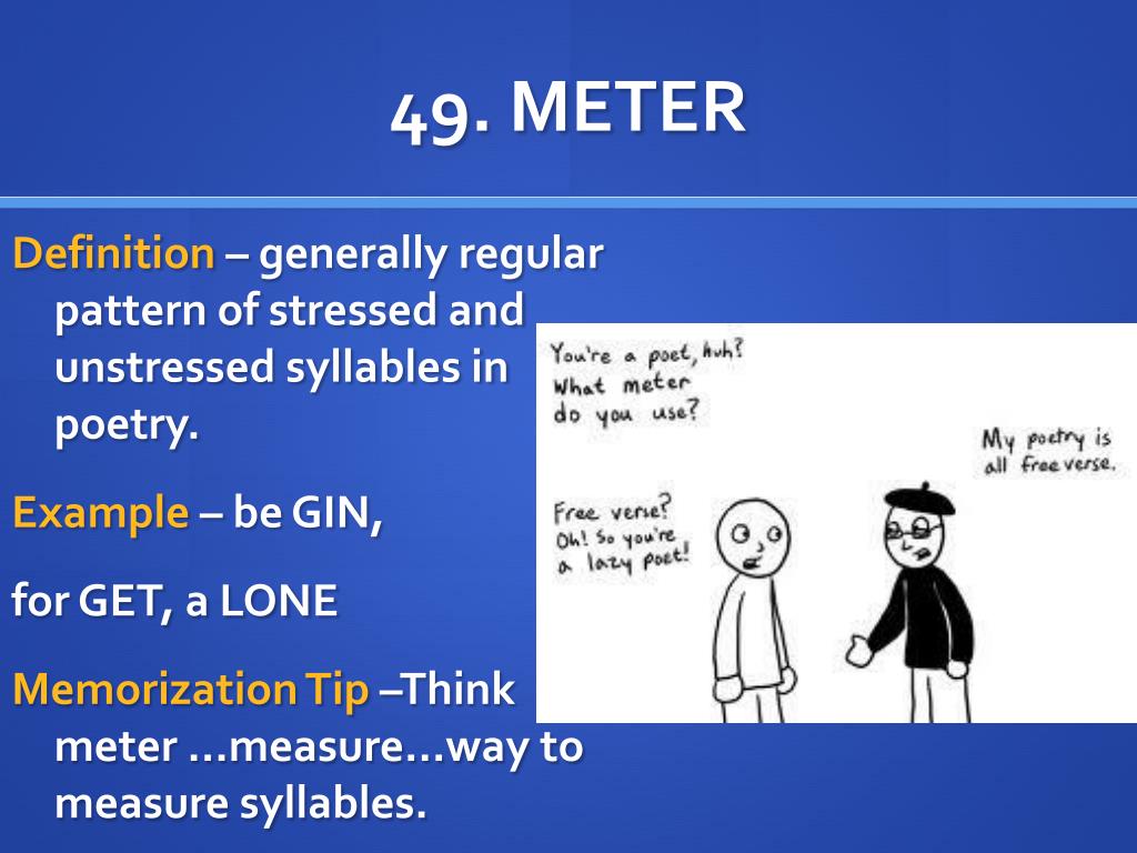 PPT - 49. METER PowerPoint Presentation, free download - ID:2143595