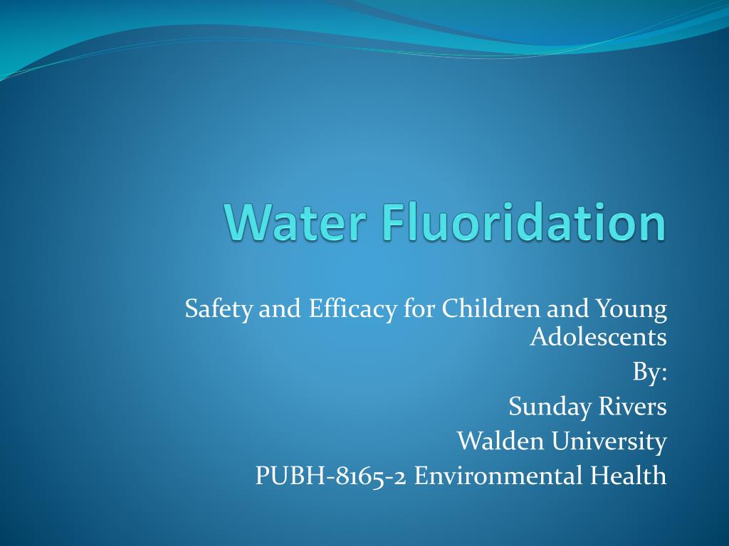 PPT - Water Fluoridation PowerPoint Presentation, free download - ID ...