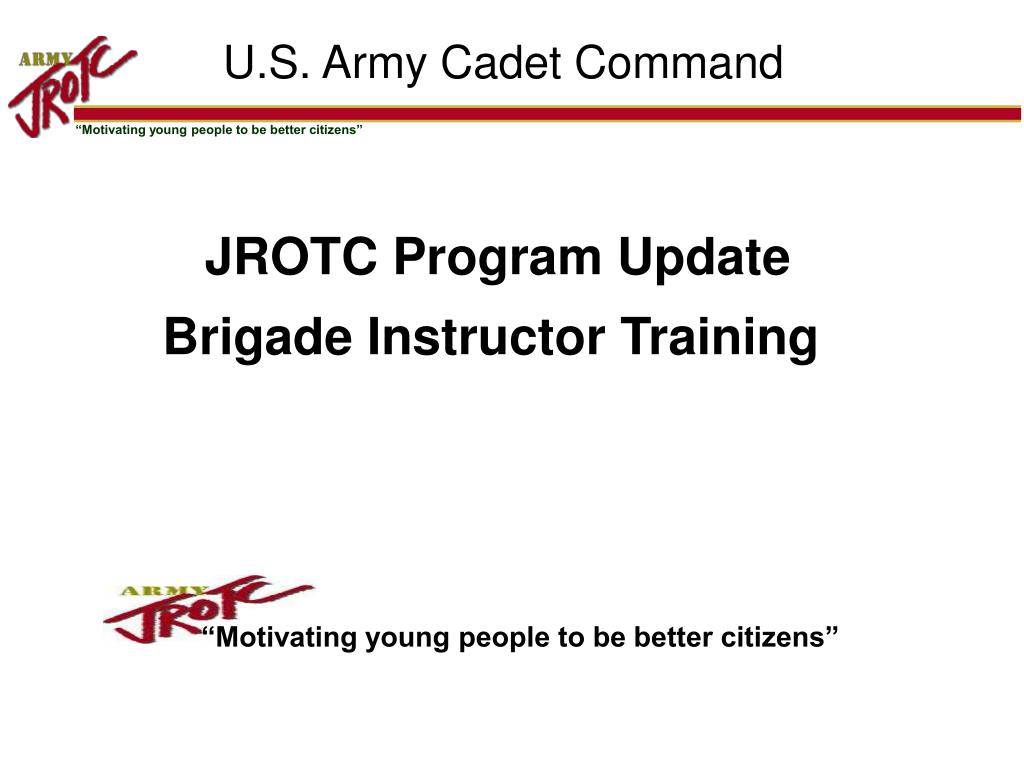 PPT - U.S. Army Cadet Command PowerPoint Presentation, free download ...
