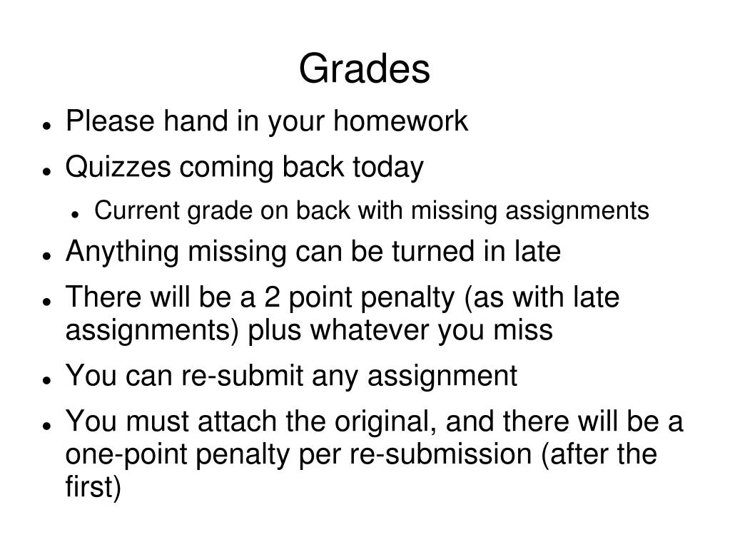 PPT - Grades PowerPoint Presentation, free download - ID:2154153
