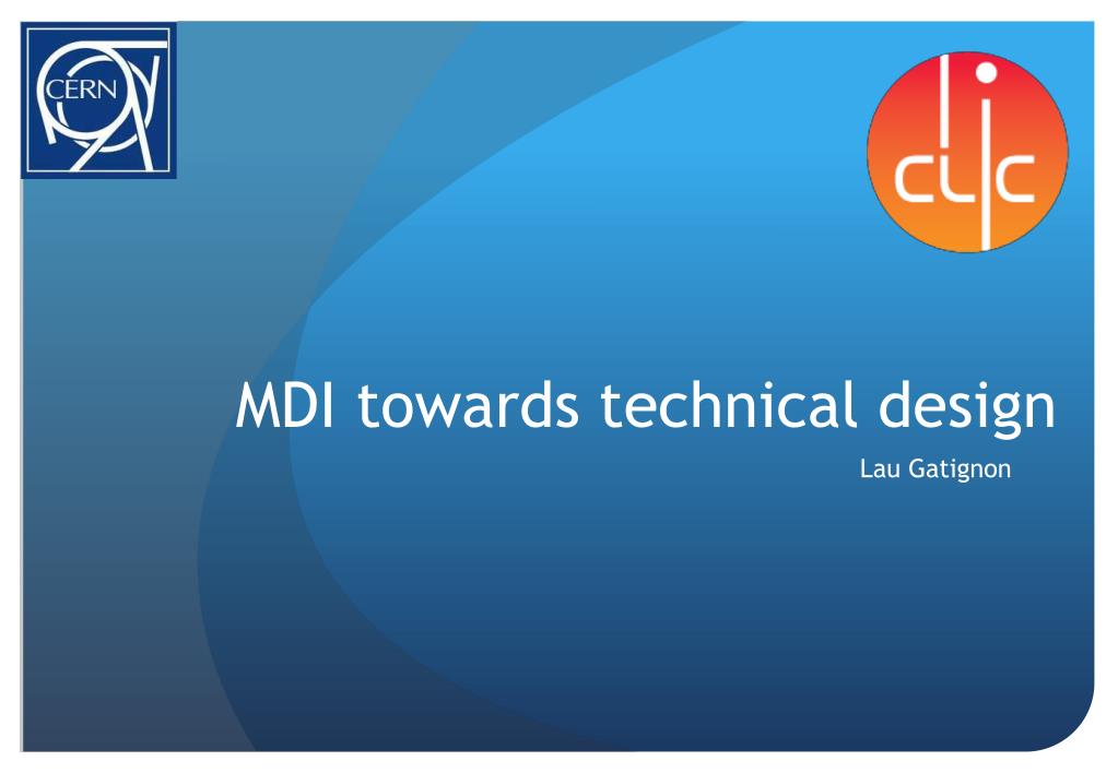 PPT - MDI towards technical design PowerPoint Presentation, free ...