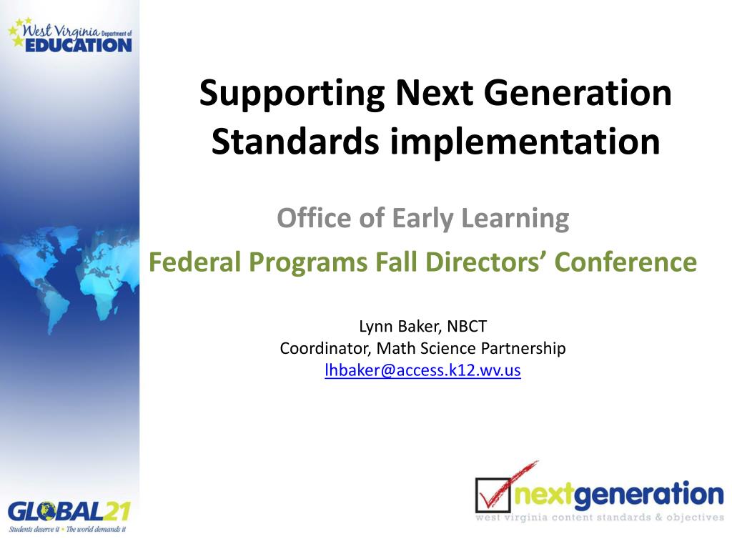 PPT - Supporting Next Generation Standards implementation PowerPoint ...