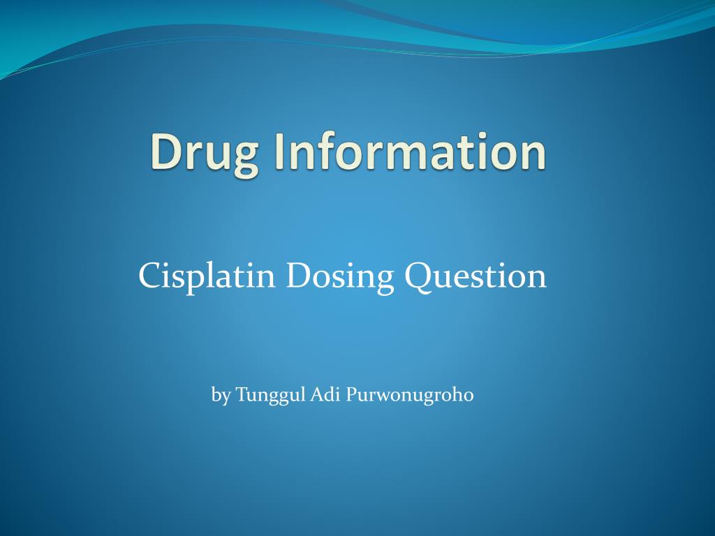 PPT - Drug Information PowerPoint Presentation, free download - ID:2159866
