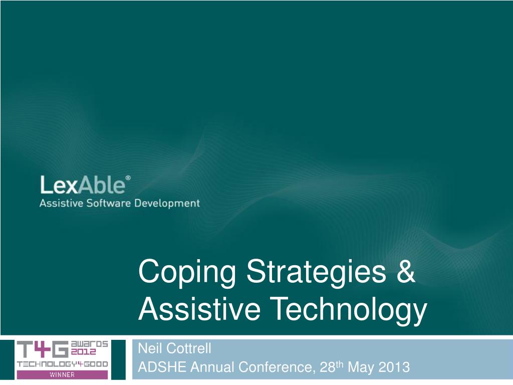 PPT - Coping Strategies & Assistive Technology PowerPoint Presentation ...