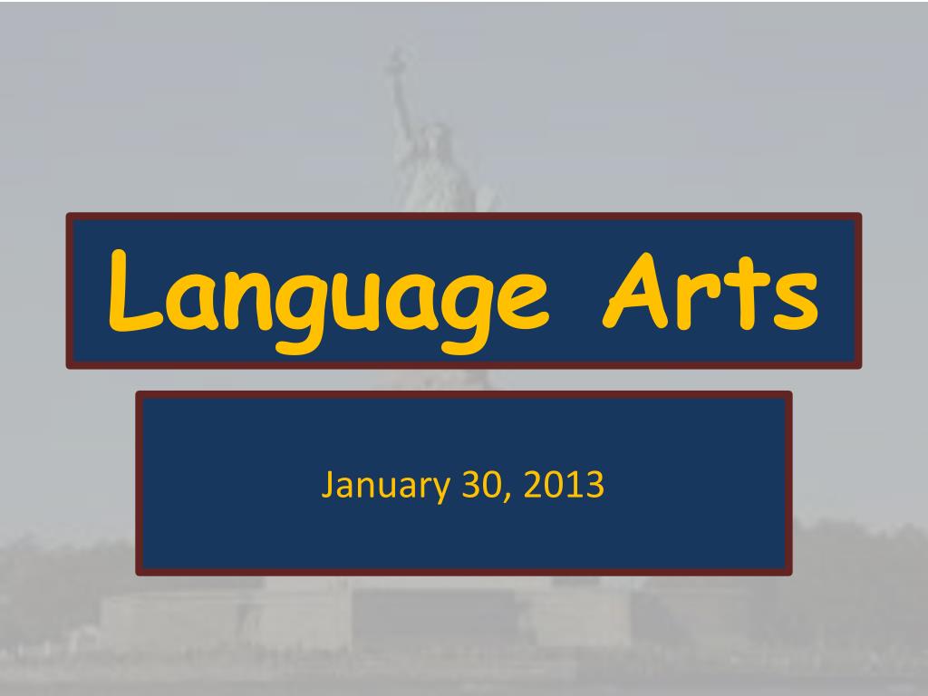 PPT - Language Arts PowerPoint Presentation, free download - ID:2160736