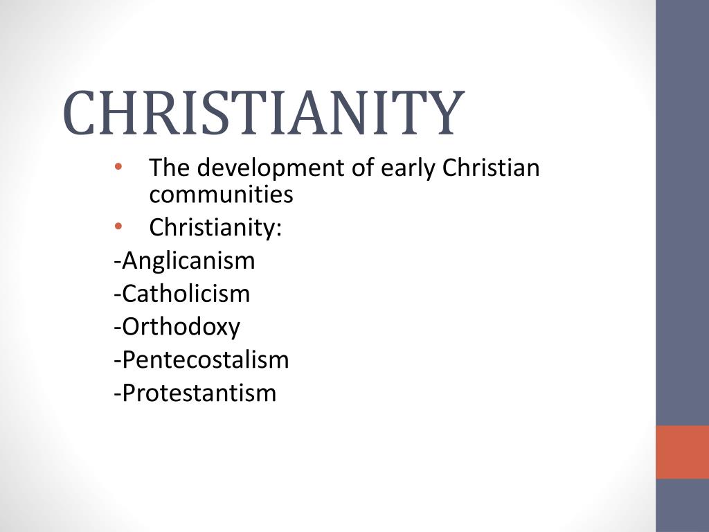 PPT - CHRISTIANITY PowerPoint Presentation, free download - ID:2160744