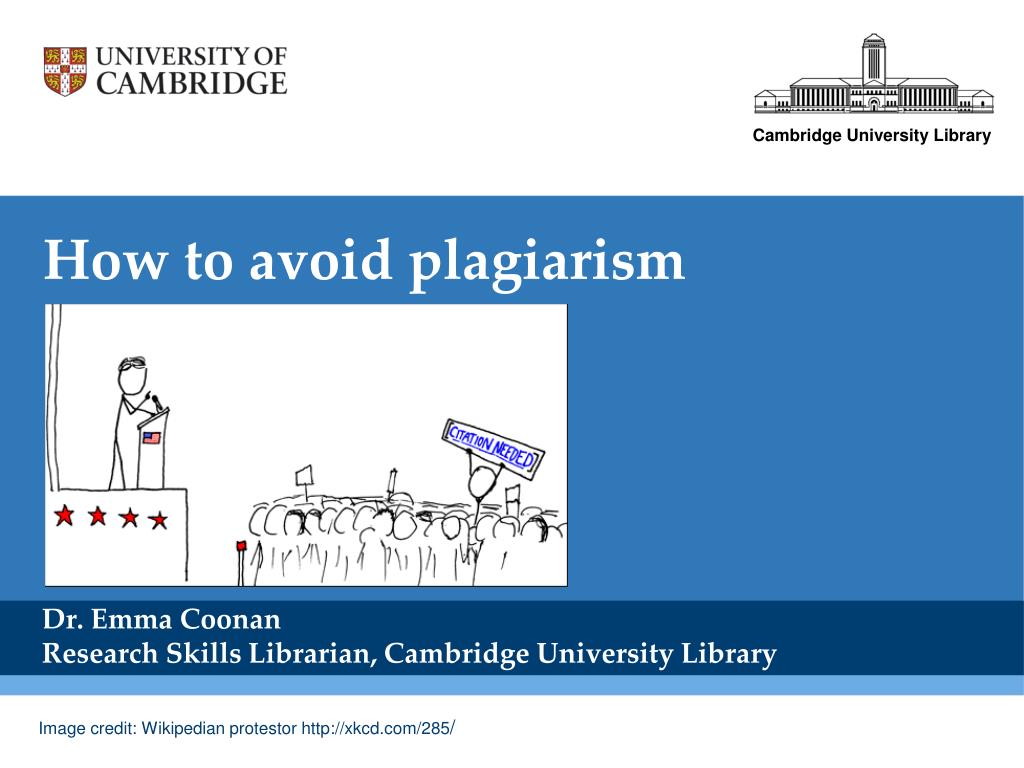 PPT - How to avoid plagiarism PowerPoint Presentation, free download ...