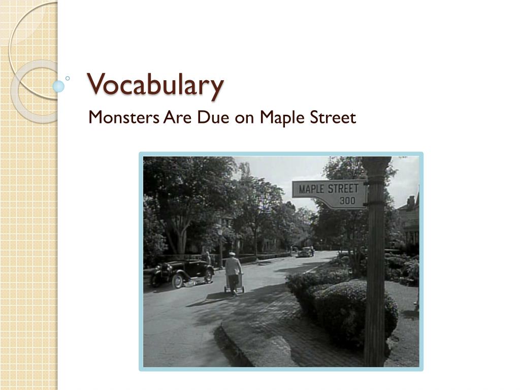 PPT - Vocabulary PowerPoint Presentation, free download - ID:2163564