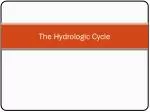 PPT - The Hydrologic Cycle PowerPoint Presentation, free download - ID ...