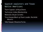 PPT - Spanish Explorers in Texas PowerPoint Presentation, free download ...