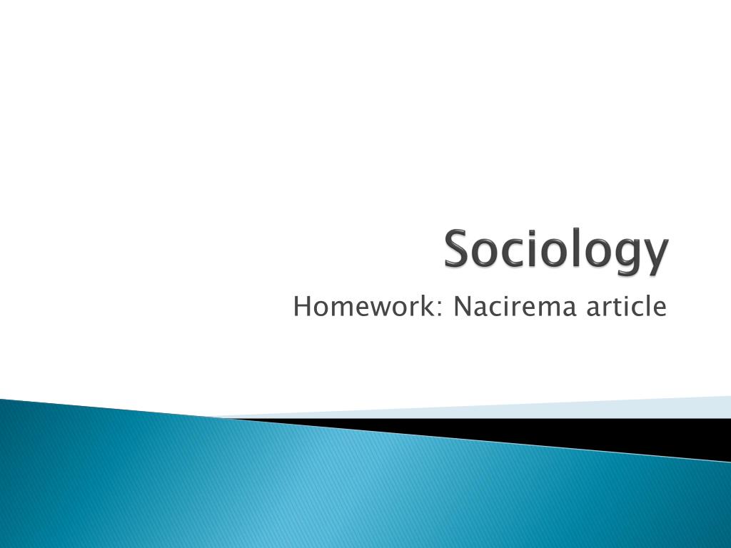 PPT - Sociology PowerPoint Presentation, free download - ID:2166311