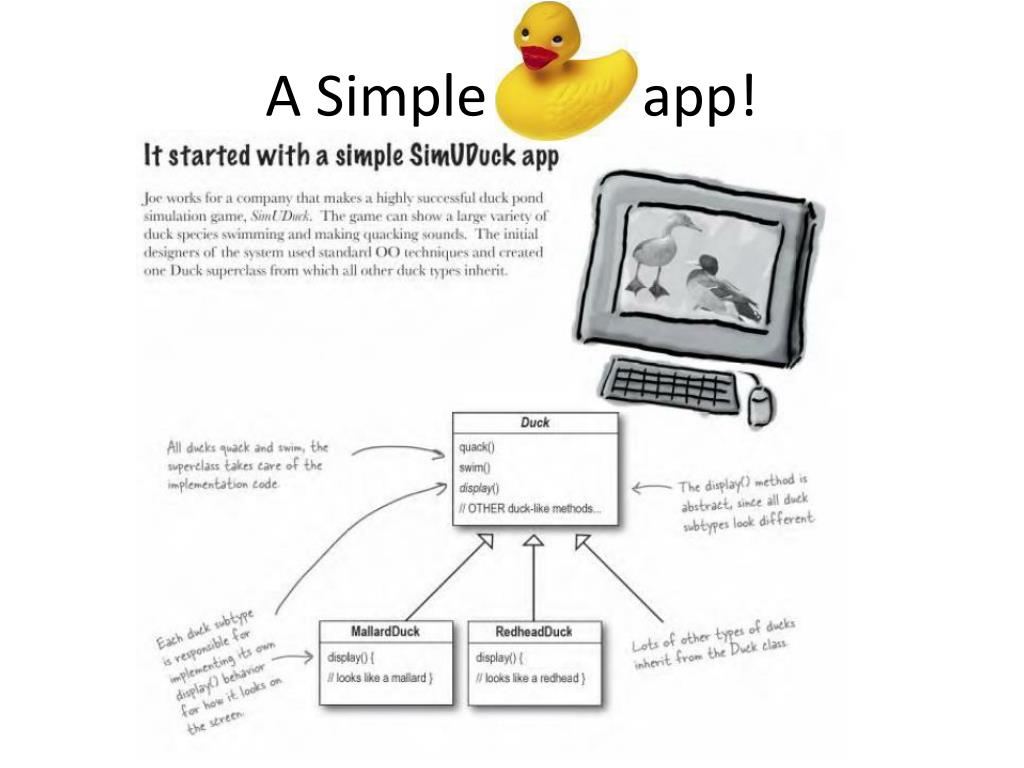 PPT - A Simple Duck app! PowerPoint Presentation, free download - ID ...