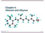 PPT - Chapter 12 Alkenes, Alkynes, and Aromatic Compounds PowerPoint ...
