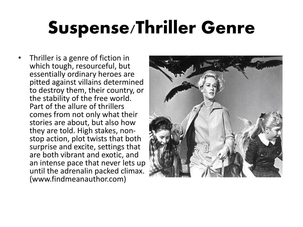 PPT - Suspense/Thriller Genre PowerPoint Presentation, free download ...