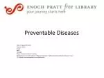 PPT - Vaccine Preventable Diseases PowerPoint Presentation, free ...