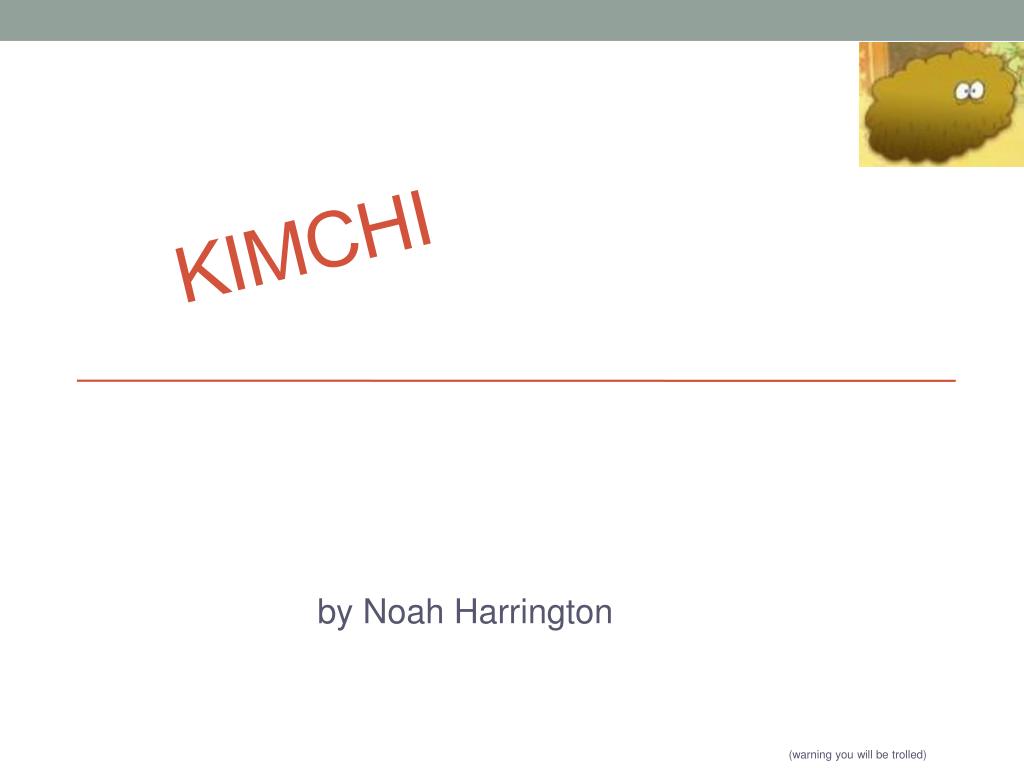 PPT - Kimchi PowerPoint Presentation, free download - ID:2172874
