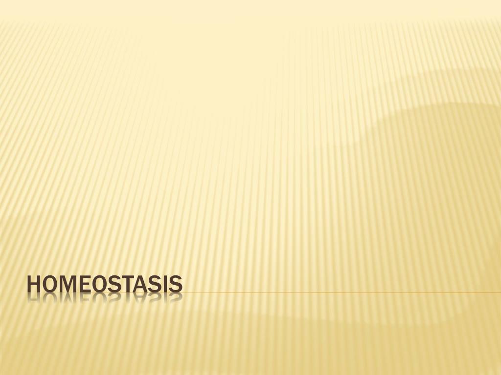 PPT - Homeostasis PowerPoint Presentation, free download - ID:2173705