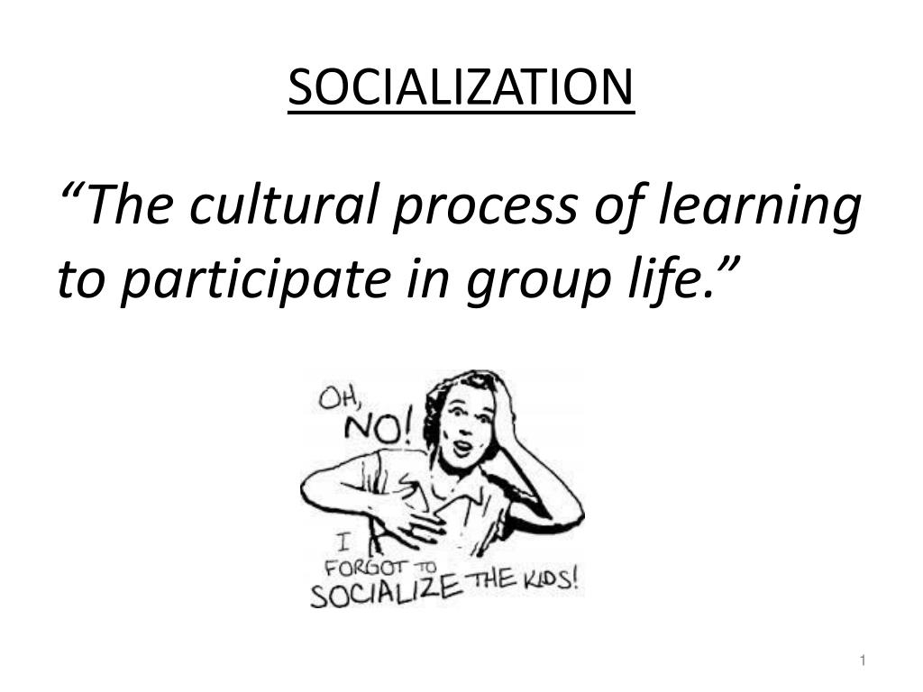 PPT - SOCIALIZATION PowerPoint Presentation, free download - ID:2174021