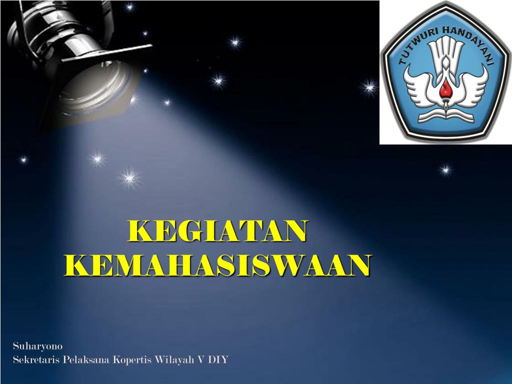 PPT - KEGIATAN KEMAHASISWAAN PowerPoint Presentation, free download ...