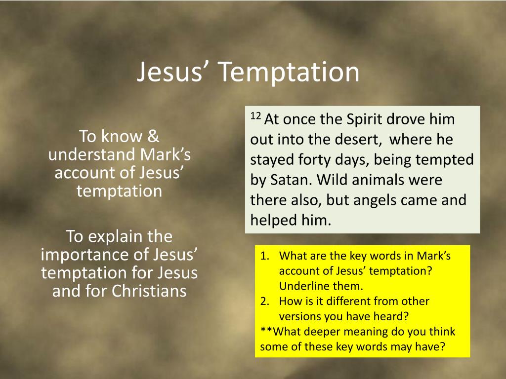 PPT - Jesus’ Temptation PowerPoint Presentation, free download - ID:2178199