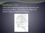 PPT - Contour Line PowerPoint Presentation, free download - ID:2840314