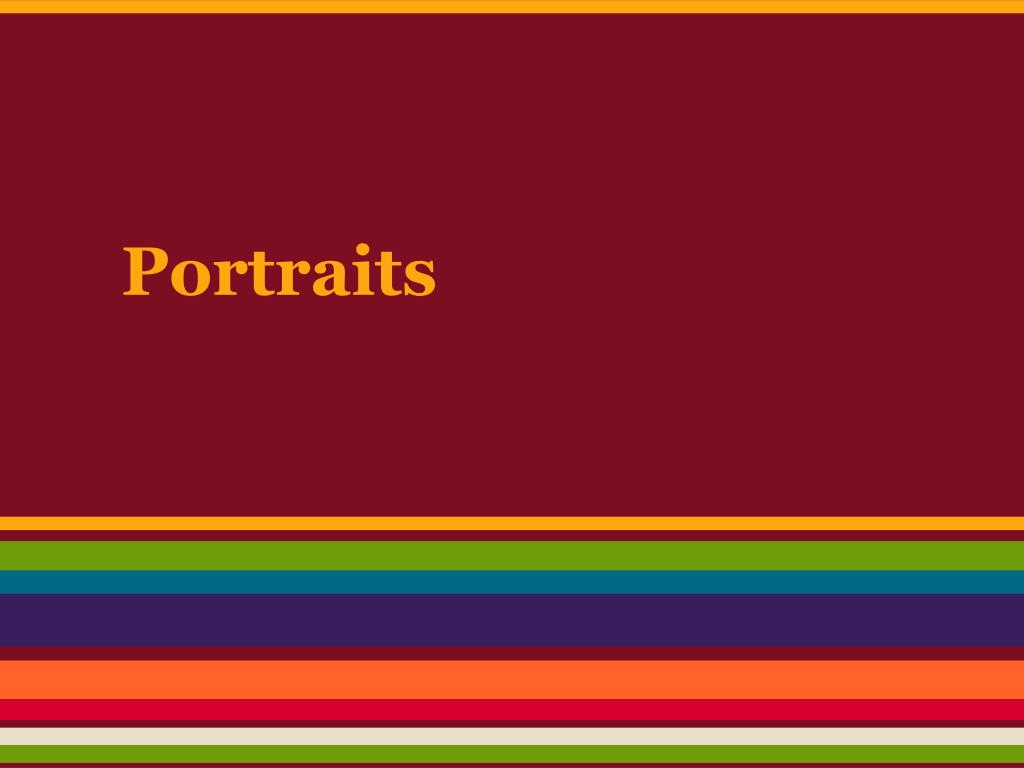 PPT - Portraits PowerPoint Presentation, free download - ID:2180967