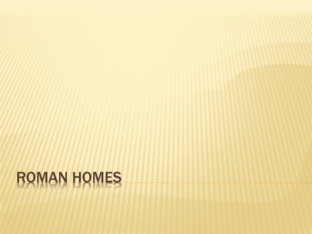 PPT - Roman hoMes PowerPoint Presentation, free download - ID:2181112