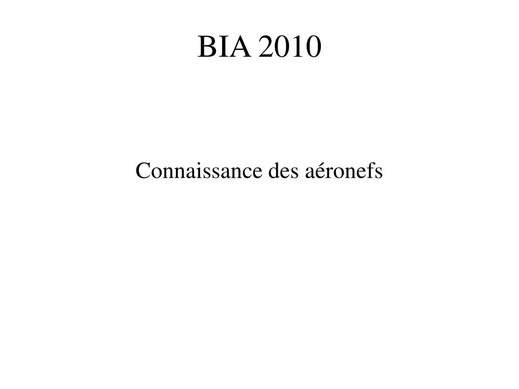 PPT - BIA 2010 PowerPoint Presentation, free download - ID:2182663