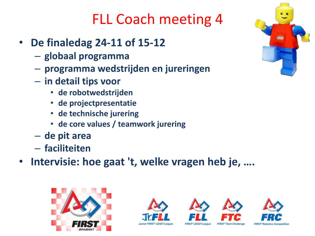 PPT - FLL Coach meeting 4 PowerPoint Presentation, free download - ID ...