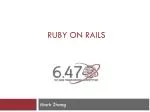PPT - TalentsFromIndia: Why Successful Start-ups Use Ruby On Rails ...