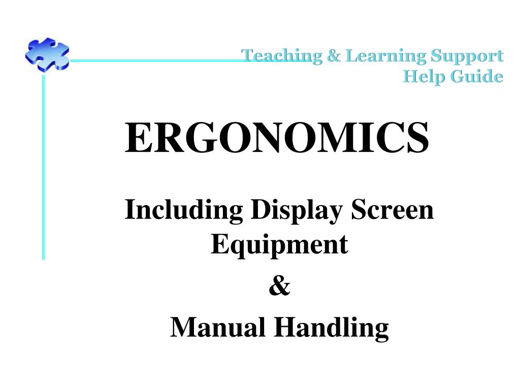 PPT - ERGONOMICS PowerPoint Presentation, free download - ID:2185476