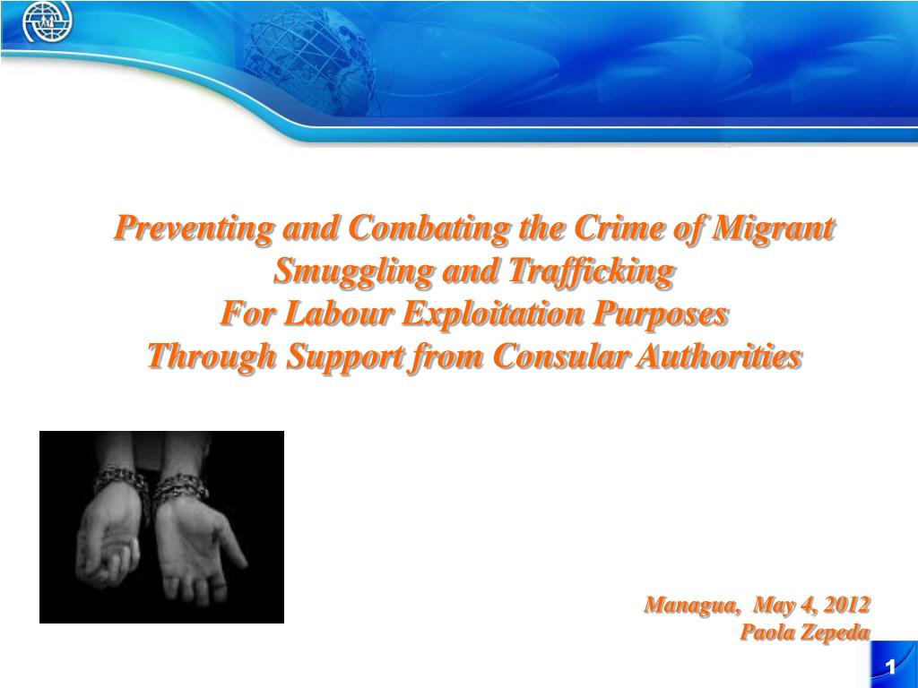 PPT - Preventing and Combating the Crime of Migrant Smuggling and ...