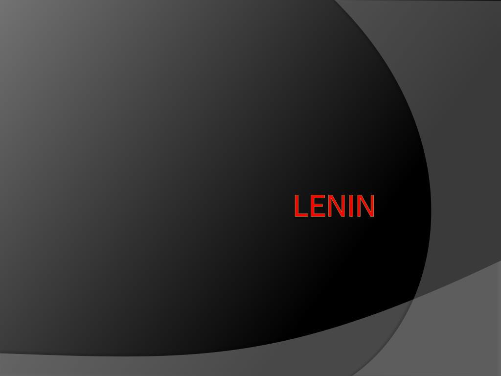 PPT - Lenin PowerPoint Presentation, free download - ID:2187041