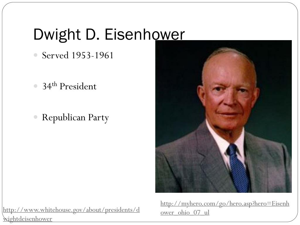 PPT - Dwight D. Eisenhower PowerPoint Presentation, free download - ID ...