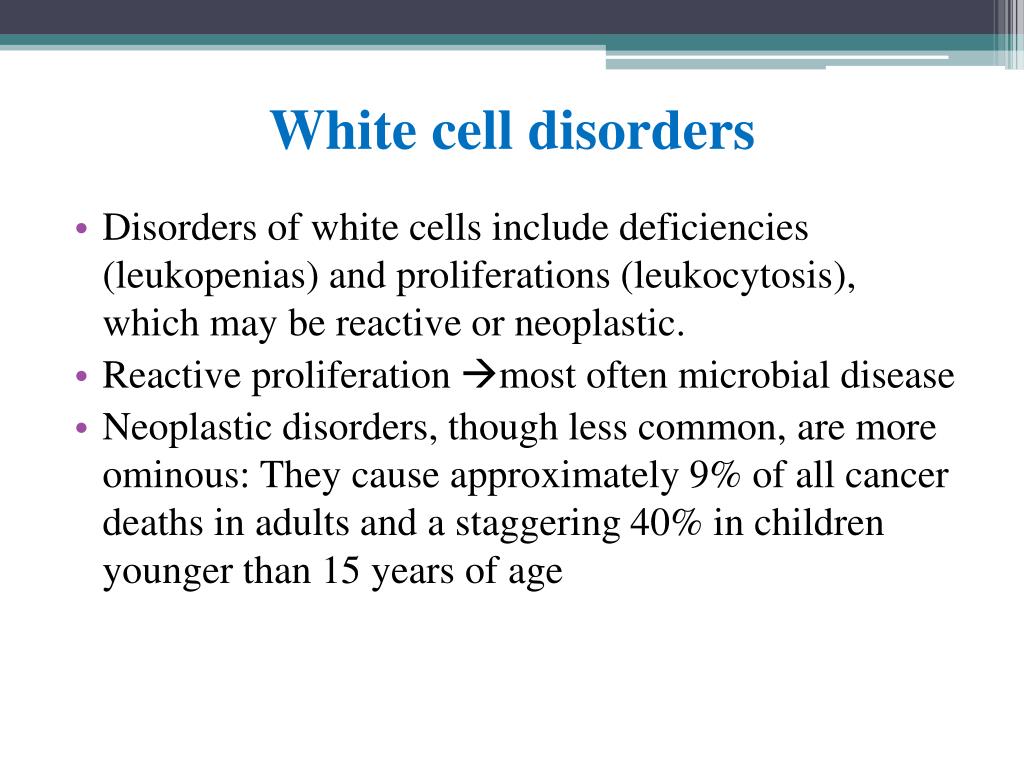 PPT - White cell disorders PowerPoint Presentation, free download - ID ...