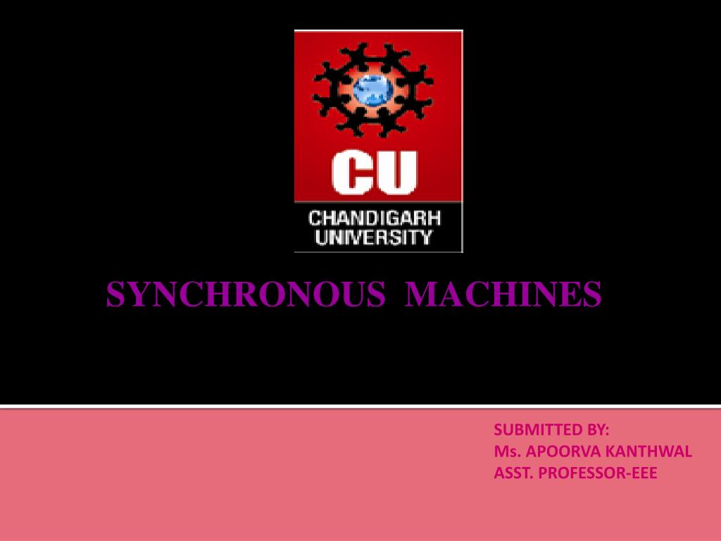PPT - SYNCHRONOUS MACHINES PowerPoint Presentation, free download - ID ...