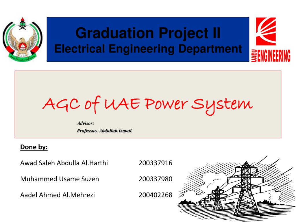 PPT - AGC of UAE Power System PowerPoint Presentation, free download ...