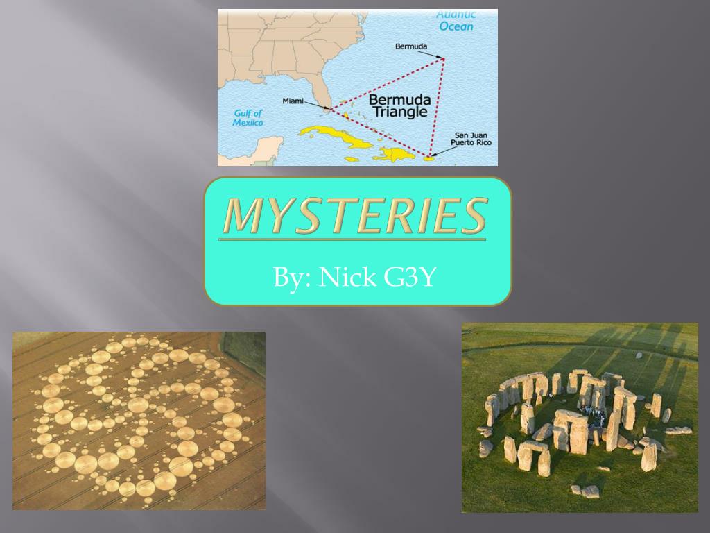PPT - MYSTERIES PowerPoint Presentation, free download - ID:2191007