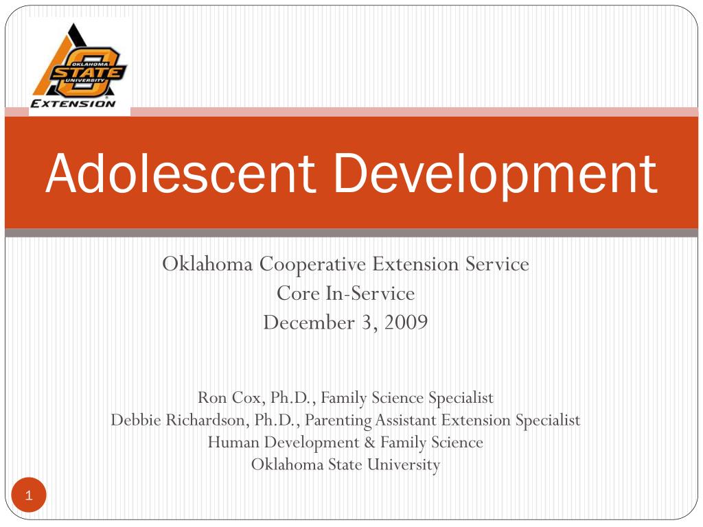 PPT - Adolescent Development PowerPoint Presentation, free download ...
