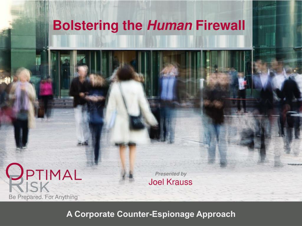 PPT - A Corporate Counter-Espionage Approach PowerPoint Presentation ...