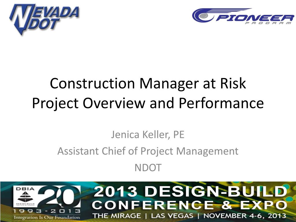 PPT - Construction Manager at Risk Project Overview and Performance ...