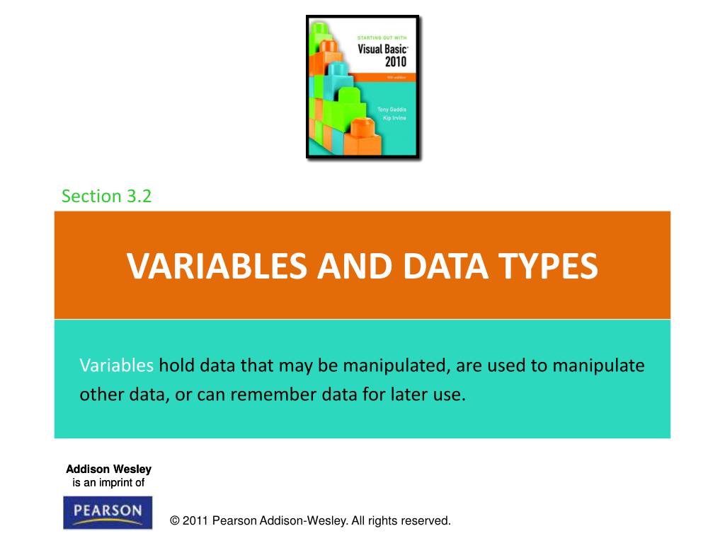 Ppt Variables And Data Types Powerpoint Presentation Free Download