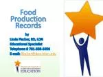 PPT - Origins of Food Production PowerPoint Presentation, free download ...