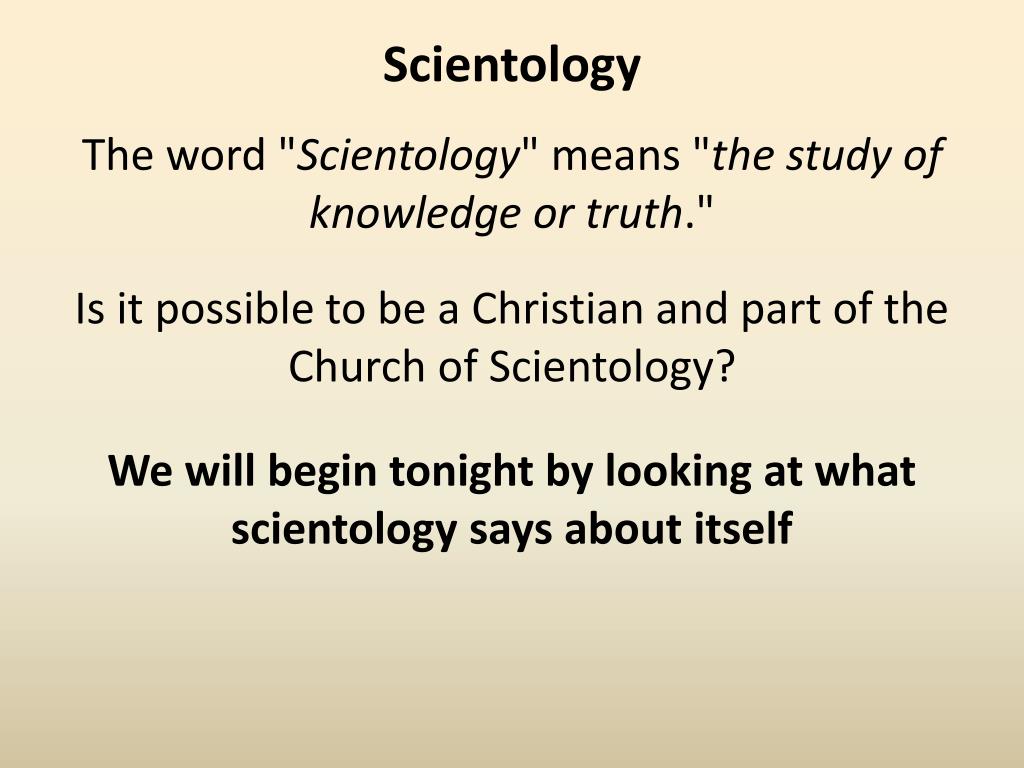 PPT - Scientology PowerPoint Presentation, free download - ID:2200223