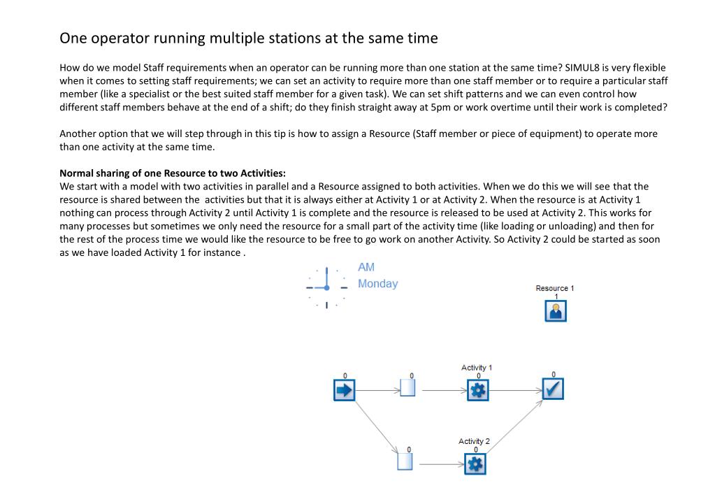 PPT - Efficient Resource Management in SIMUL8 for Multiple Stations ...