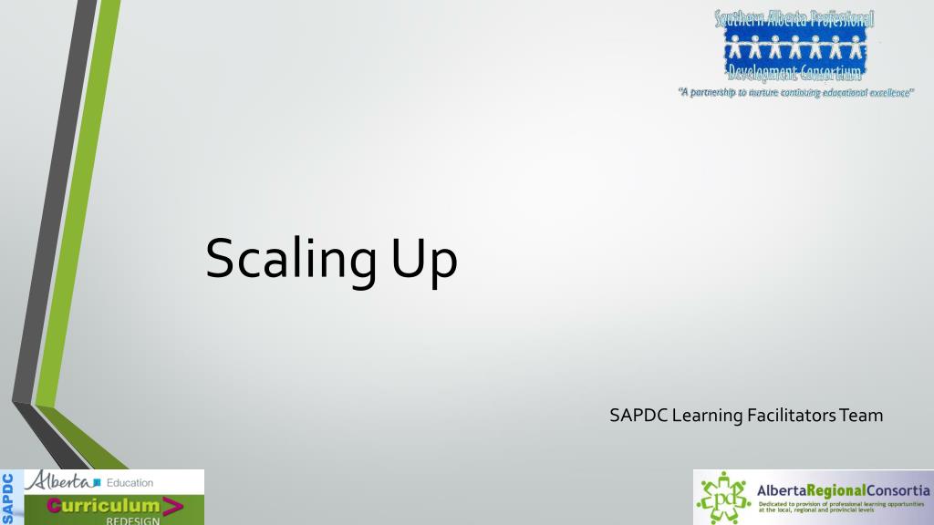 PPT - Scaling Up PowerPoint Presentation, free download - ID:2201407