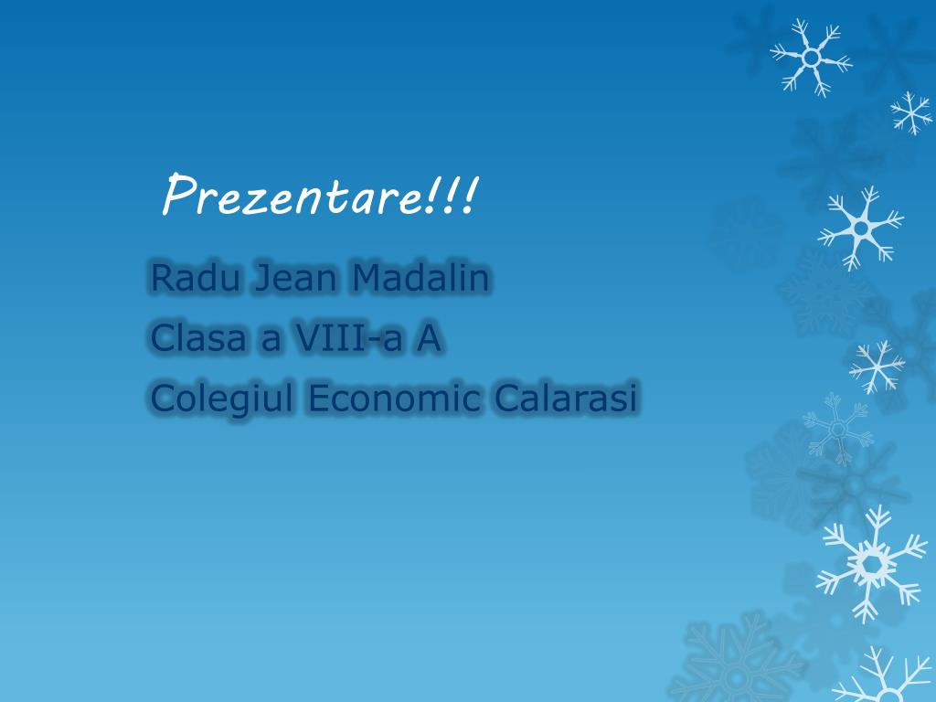 PPT - Prezentare !!! PowerPoint Presentation, free download - ID:2202914