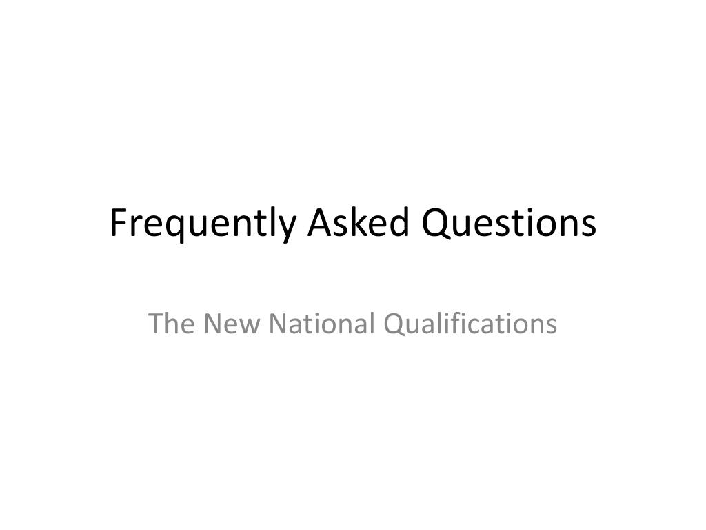 PPT - Frequently Asked Questions PowerPoint Presentation, free download ...