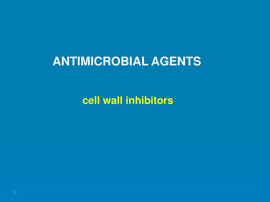 PPT - Antimicrobial Agents PowerPoint Presentation, free download - ID ...